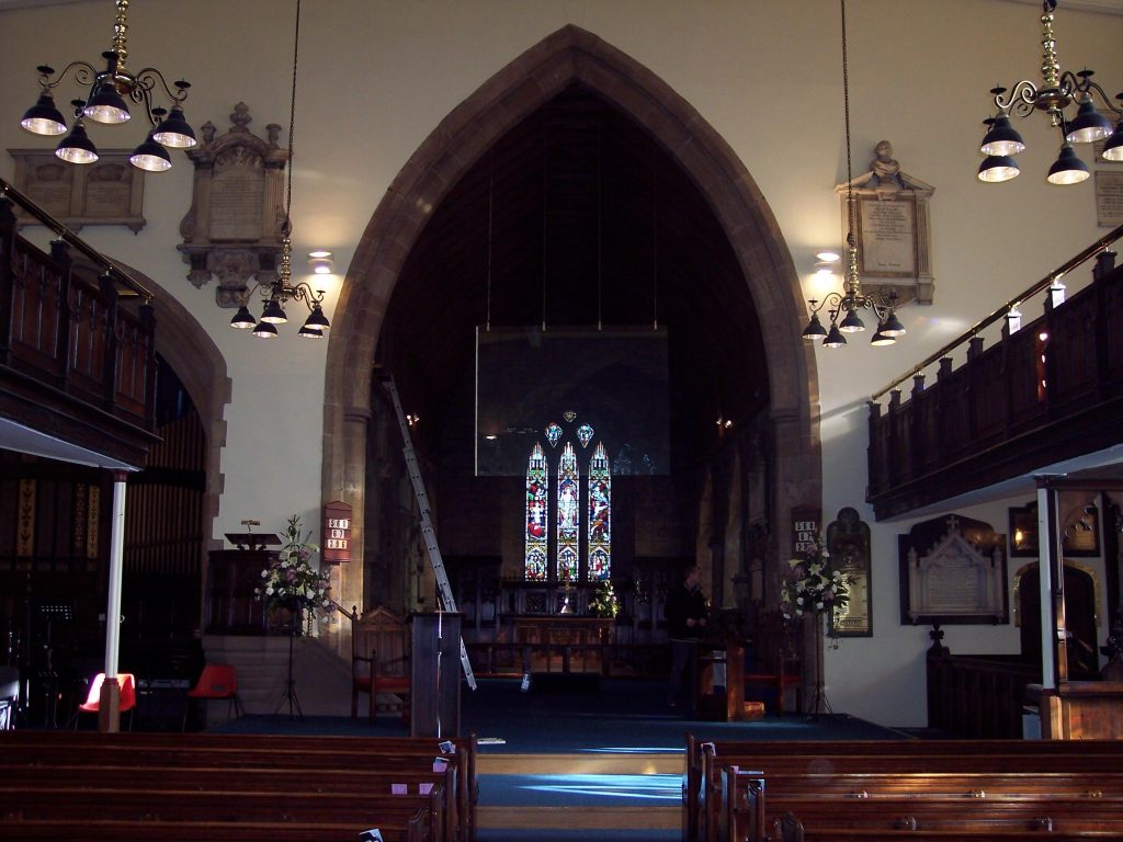 Intelligent Glass Discreetly Used in Church | Pro Display