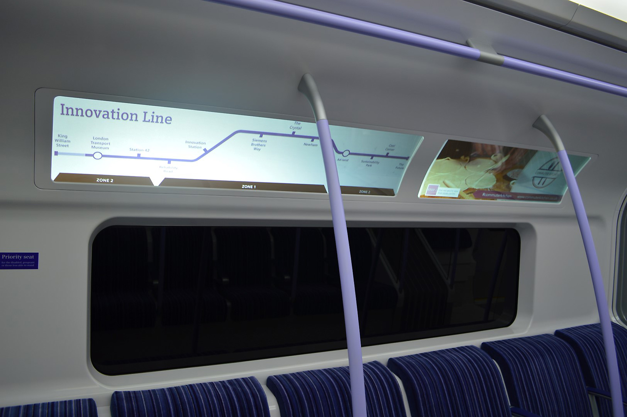 London Underground Use Pro Displays Projection | Pro Display