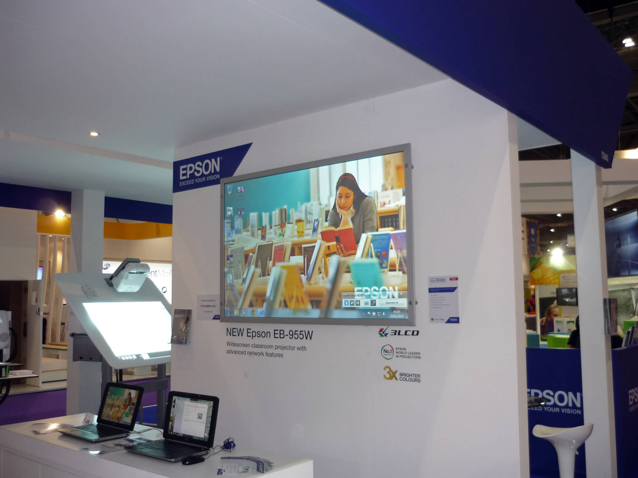 Epson Use Pro Display at Bett | Pro Display