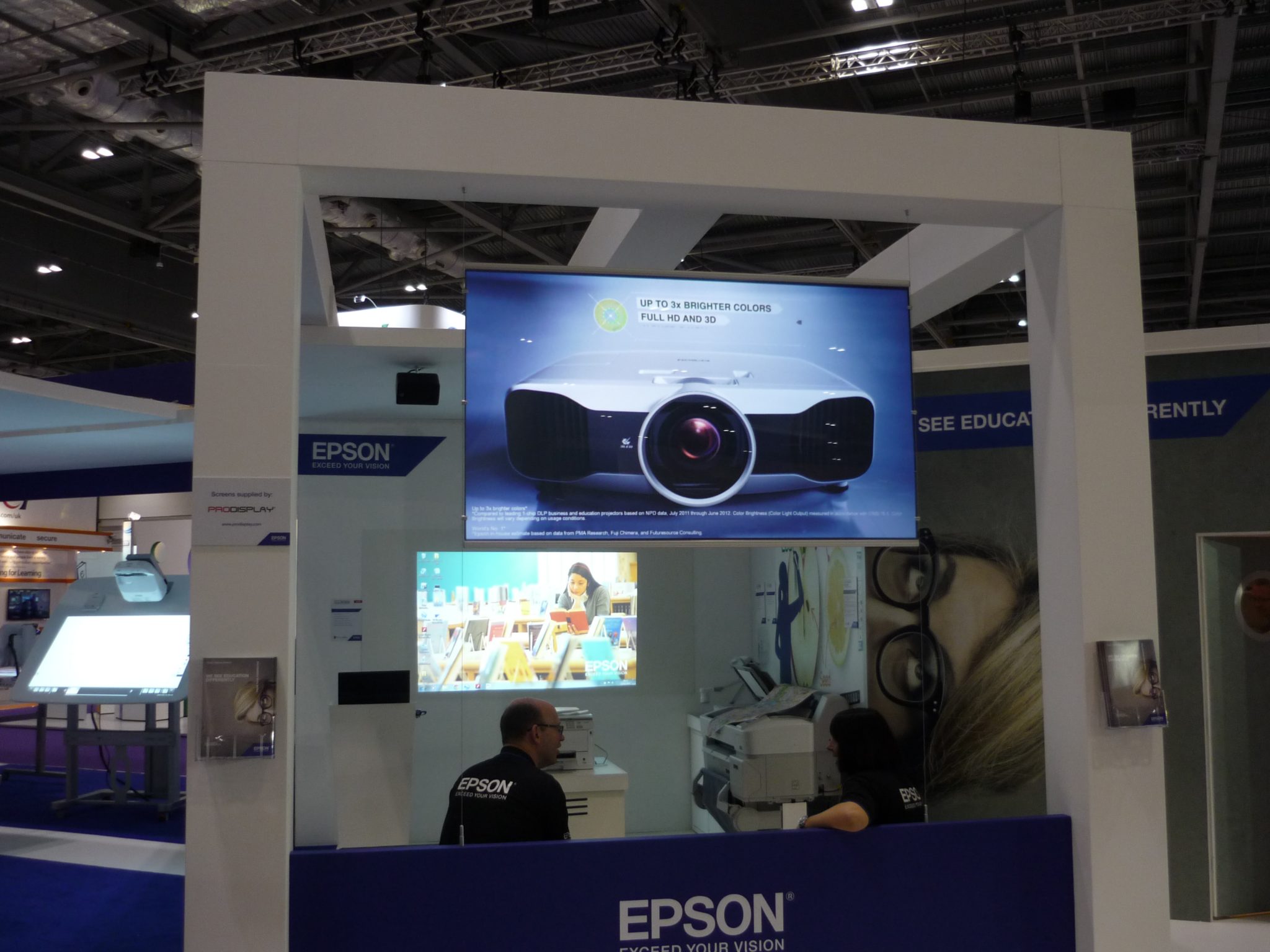 Epson Use Pro Display at Bett | Pro Display