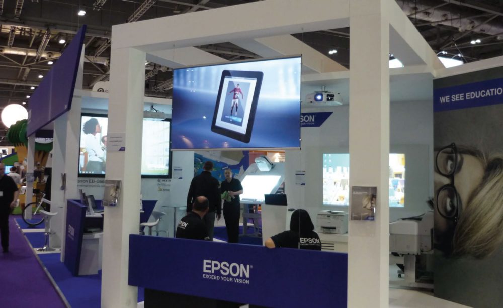 Epson Display Pro Diffusion Film at ISE 2022 | Pro Display
