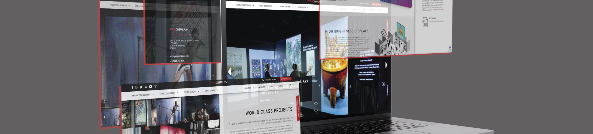 Pro Display Launch New Website | Pro Display