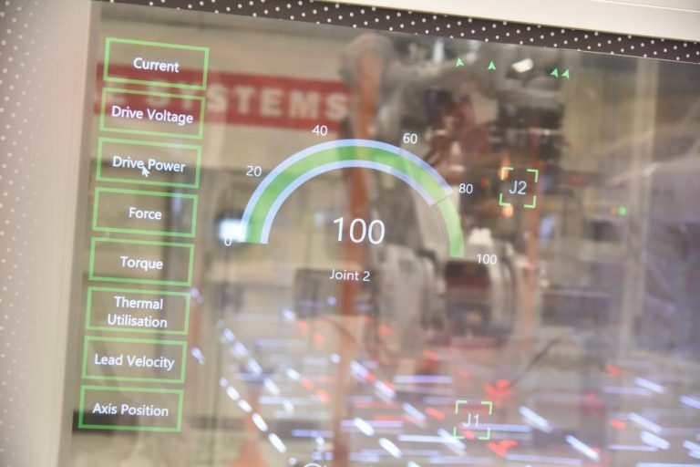 Transparent OLED seen in BAE System’s Factory of the Future