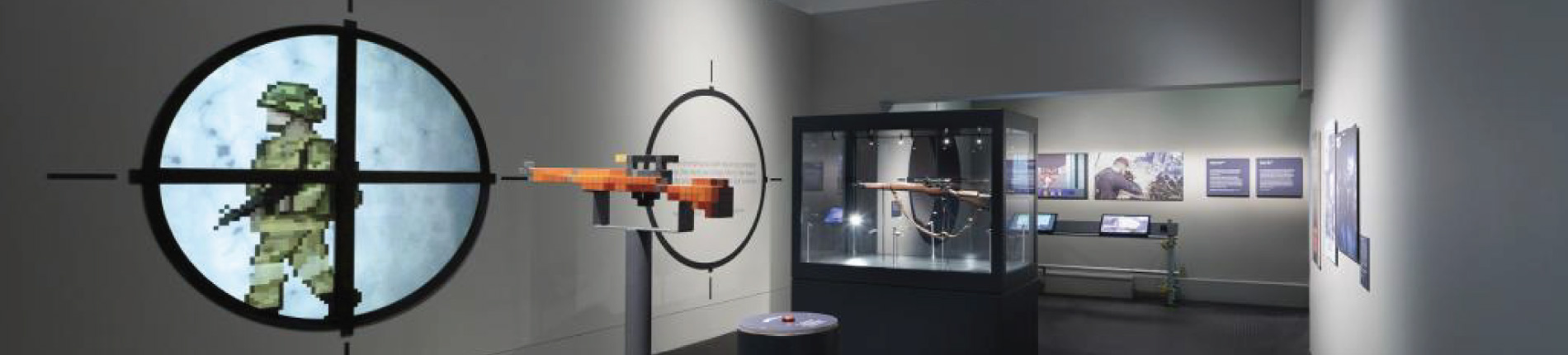 Transparent LCD's used in Immersive War Games Exhibit | Pro Display