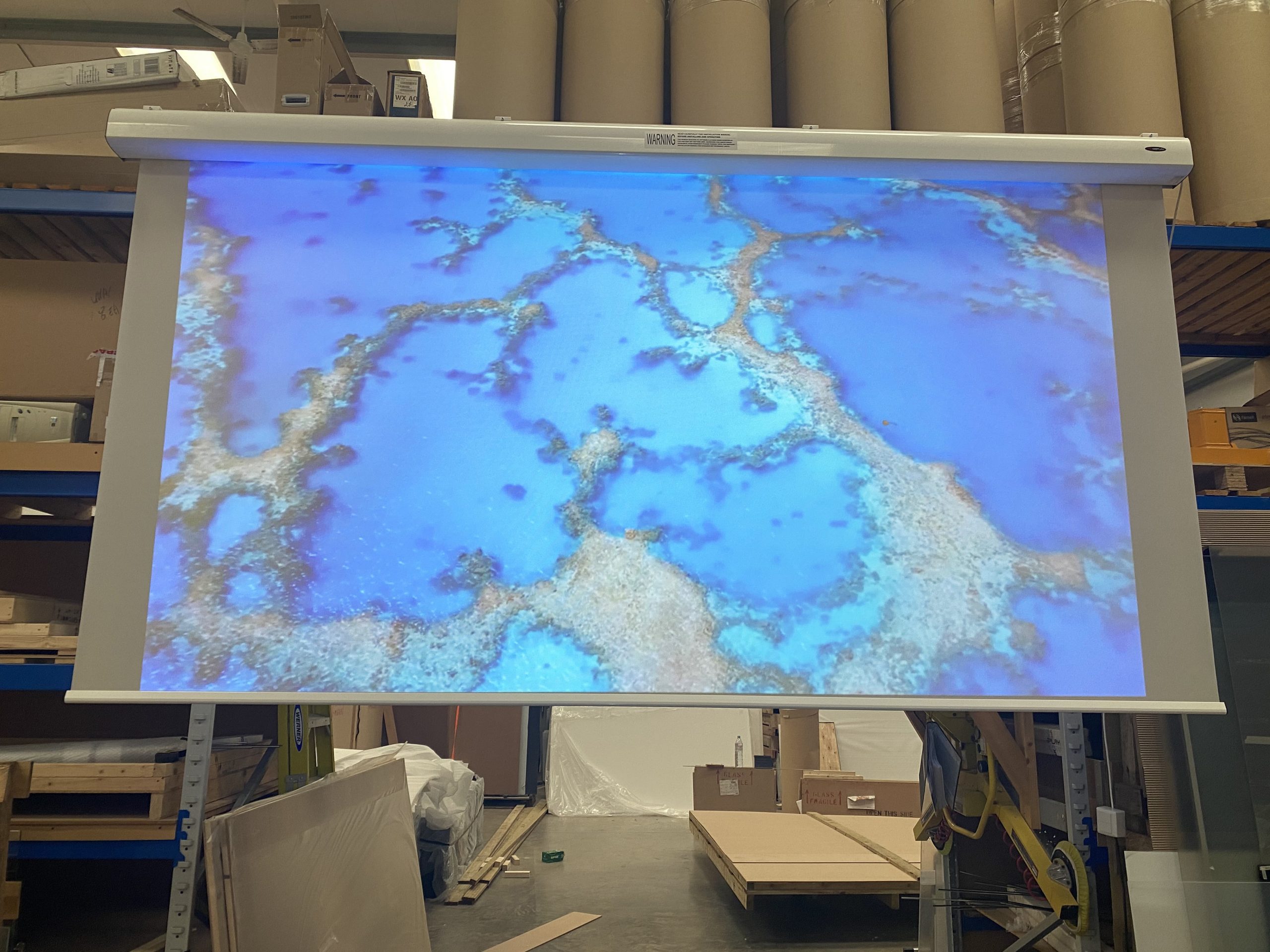 Electric Projector Screen | Motorised Projection Screen | Pro Display