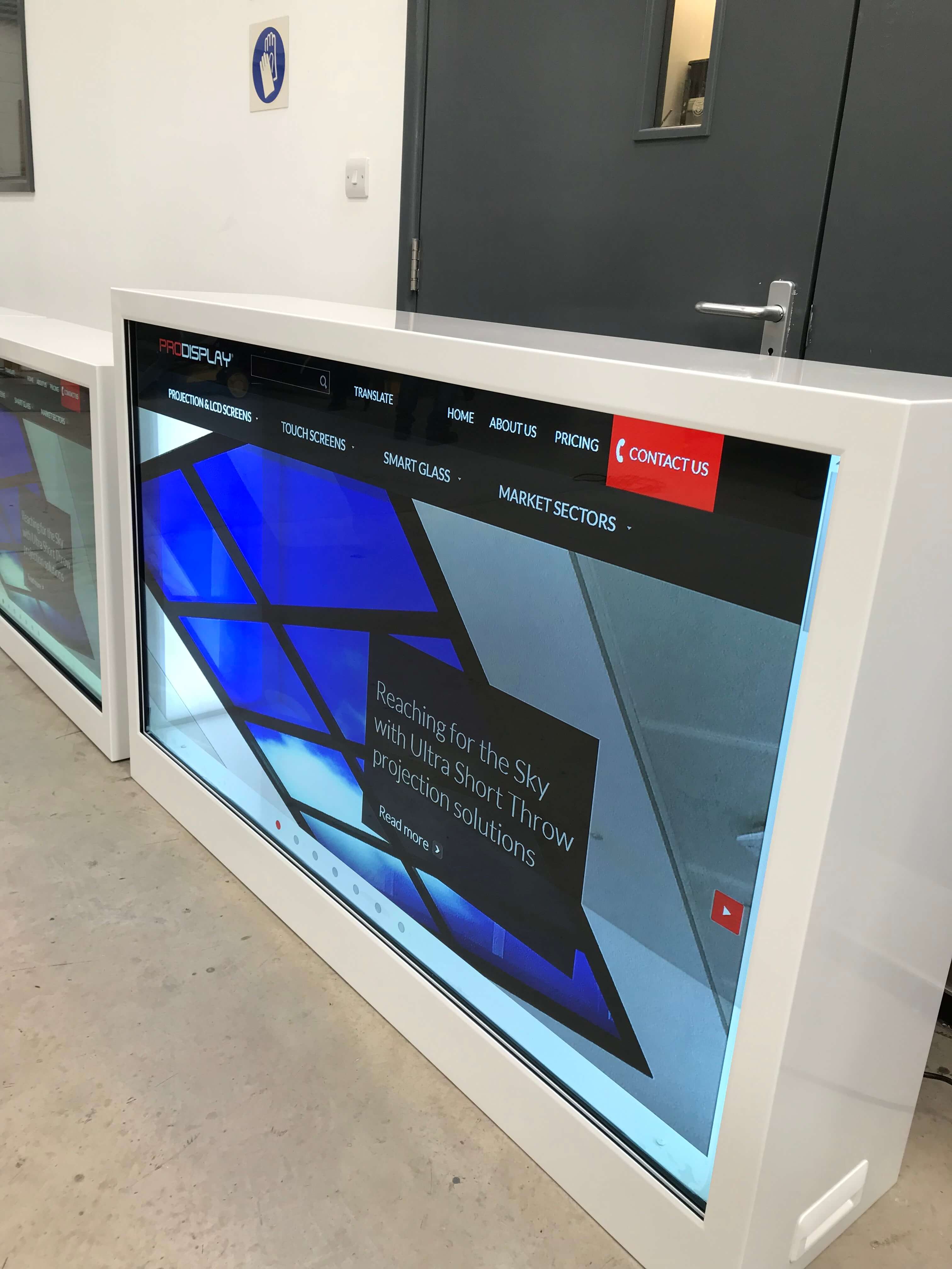 Transparent LCD Display Case | Pro Display