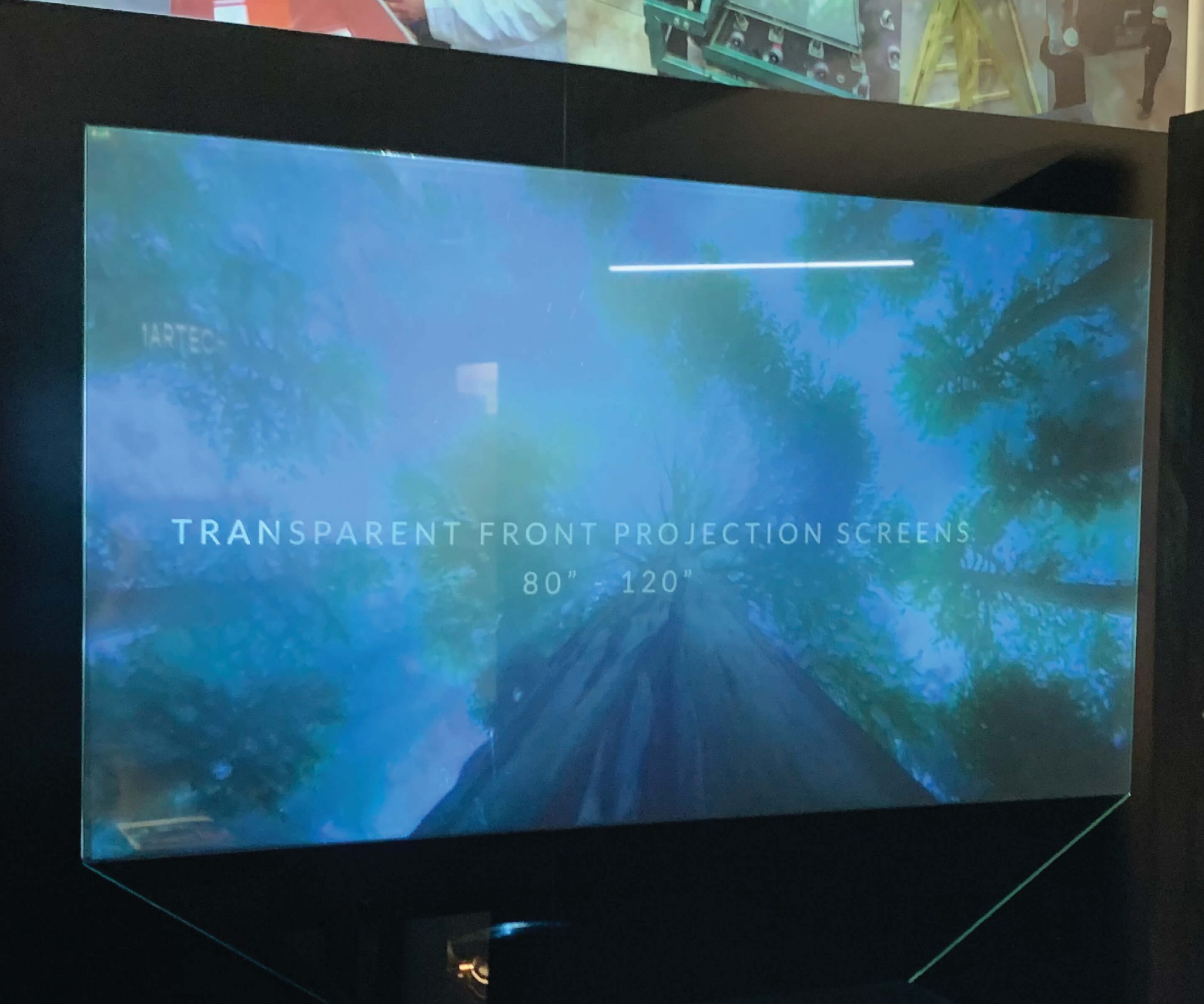 Holographic Projector | Front Projection | Pro Display