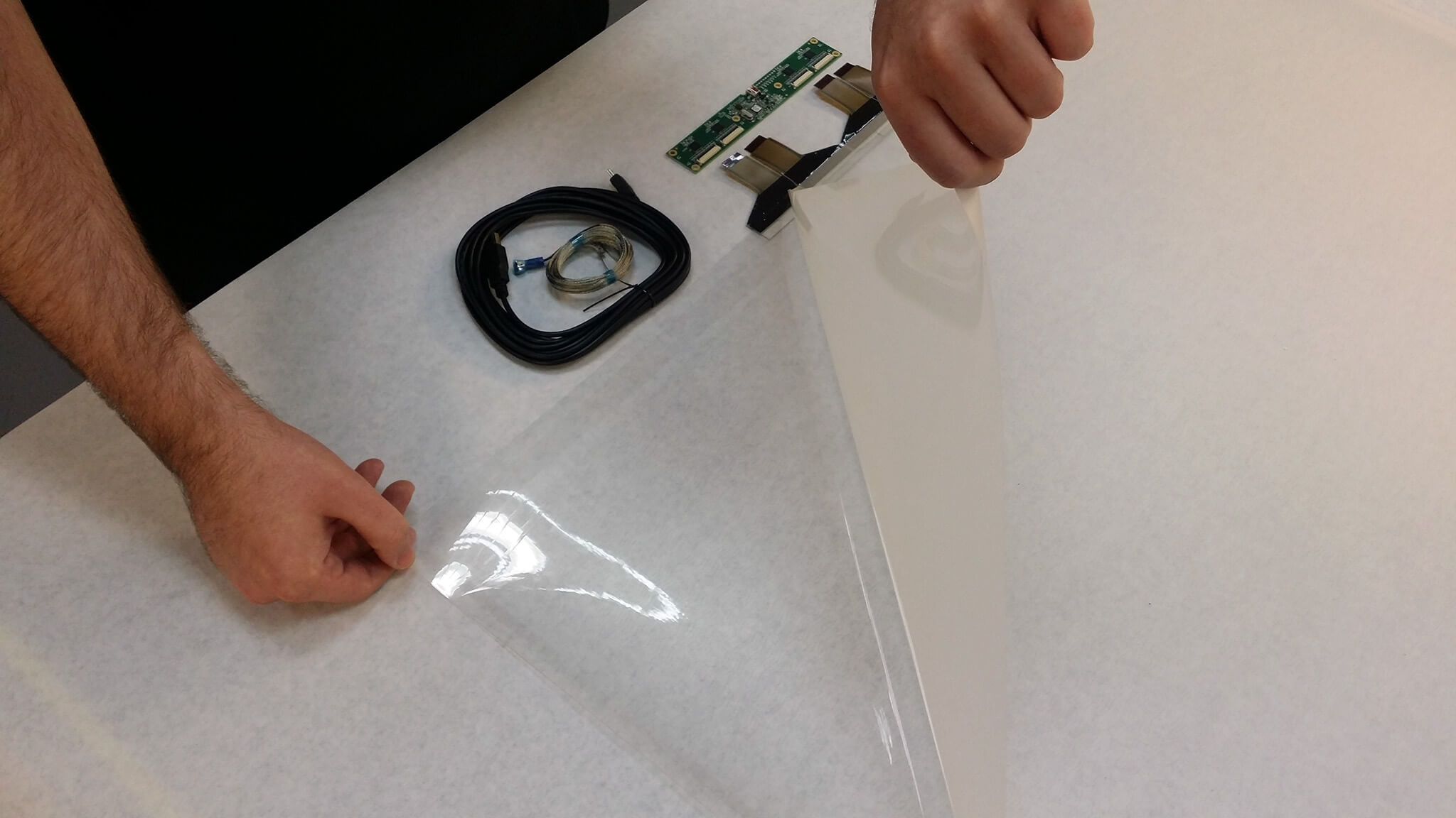 Interactive Touch Foil | PCAP Touch Foils for LCD & LED Monitors
